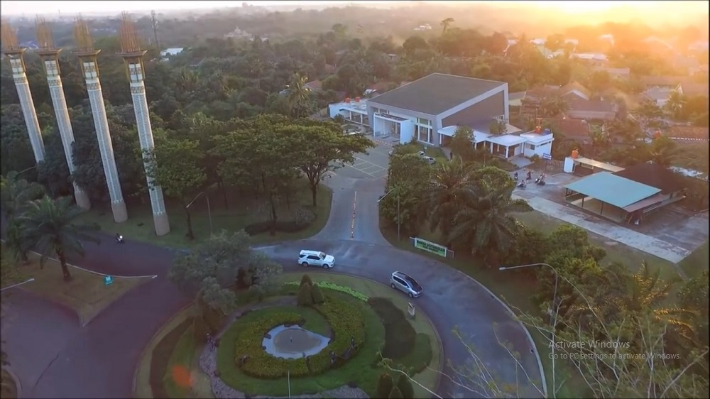 masjid aerial 4 – Masjid Baitussalam BSD